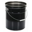 Zoro Select, Pail, 5 gal Steel, Black, Open Head with Lining - Walmart.com
