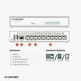 Fortinet Fortigate-61e Security Firewall Appliance with AC Adapter Box ...