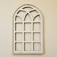Farmhouse Wooden Wall Window Arch - The Paradise Fields Large Wood ...