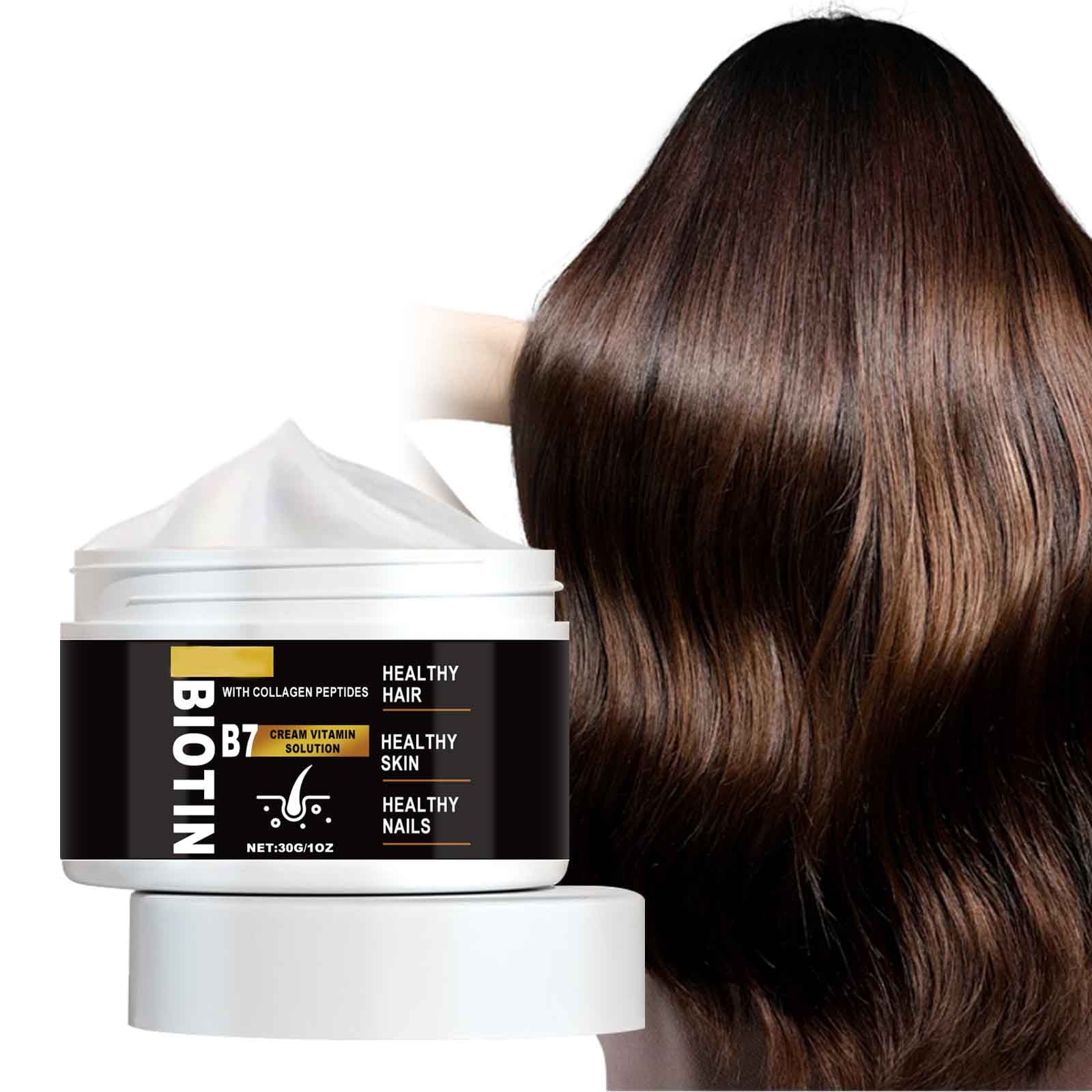 Ganfancp Crema para El Cuidado Del Cabello Crema Natural para Un ...