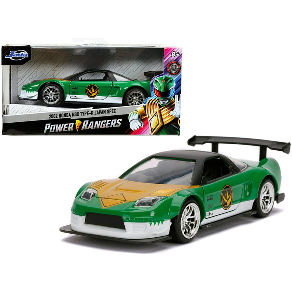 Jada 31843 2002 Honda NSX Type-R Japan Spec Green Ranger Power Rangers ...