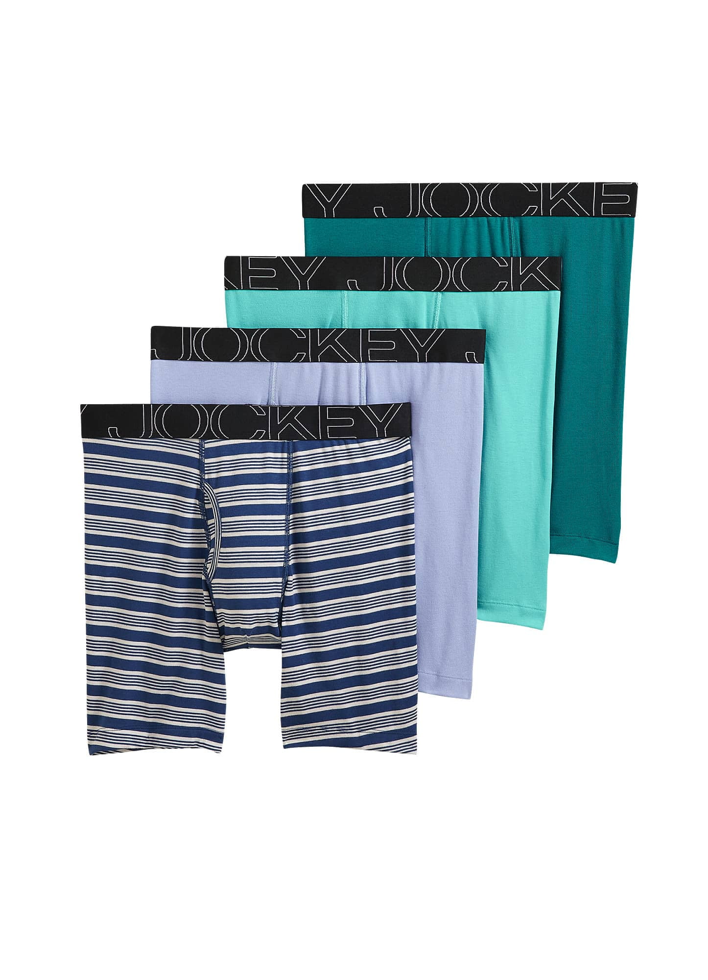 Jockey Men ActiveBlend 7" Midway Brief - 4 Pack - Walmart.com
