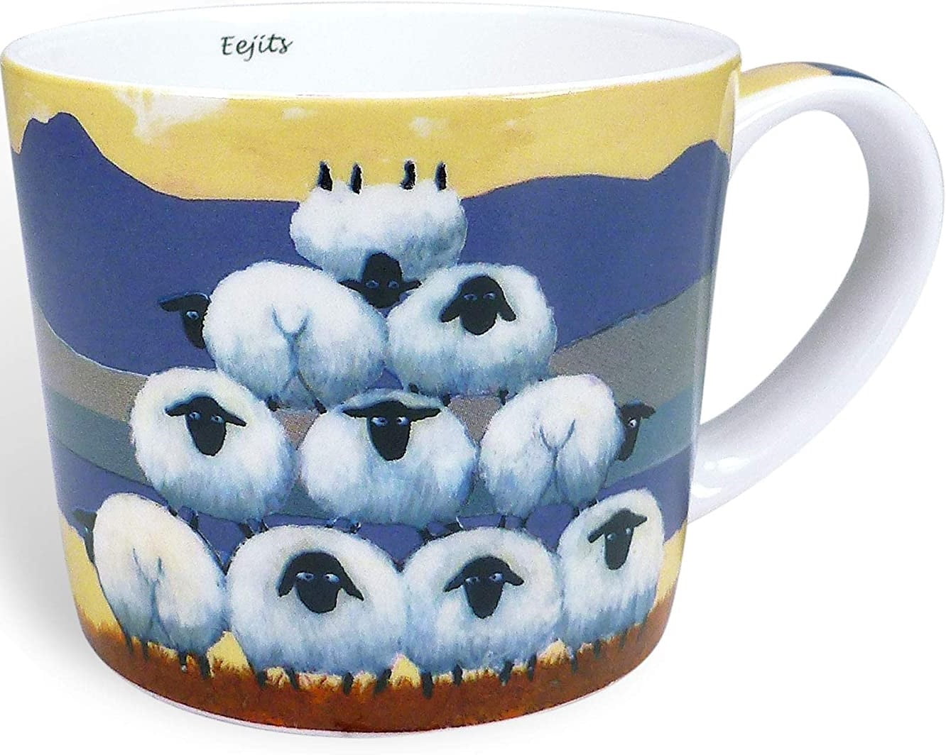 Thomas Joseph Coffee Mug Sheep 11 oz with Gift Box (Eejits Mug) with ...