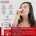 BleedStop Nosebleed Strips 3 Count - First Aid Nosebleed Stopper for ...