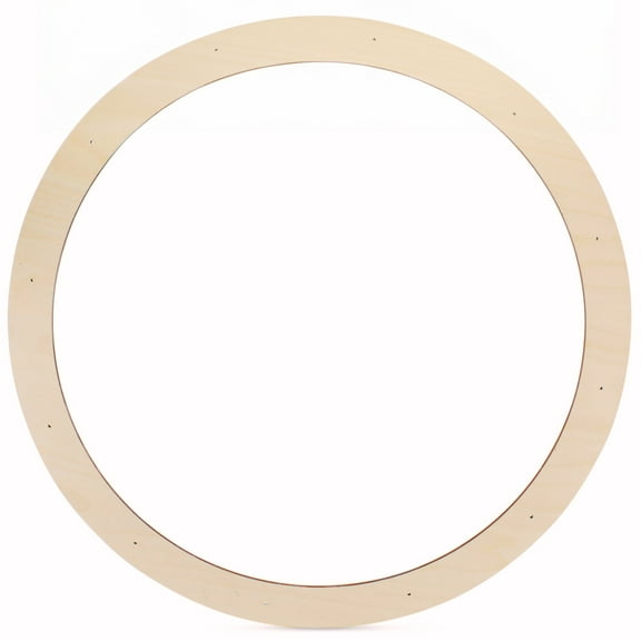 Extra-Large Christmas Wreath Frame 30-inch Diameter, Pack of 1 Wood ...