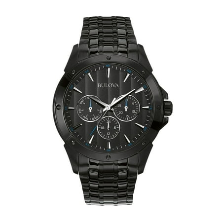 Bulova Men's Classic Black Dial Watch - 98C121 – BrickSeek