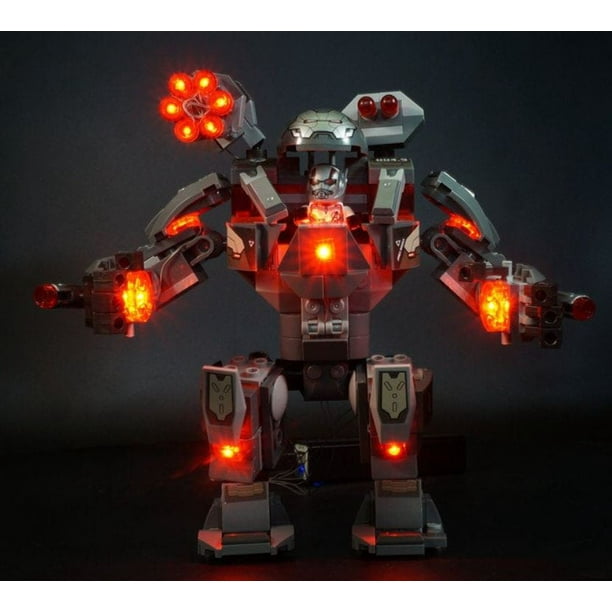 Brickstars LED Lighting Kit for Lego War Machine Buster 76124 (Lego Set ...