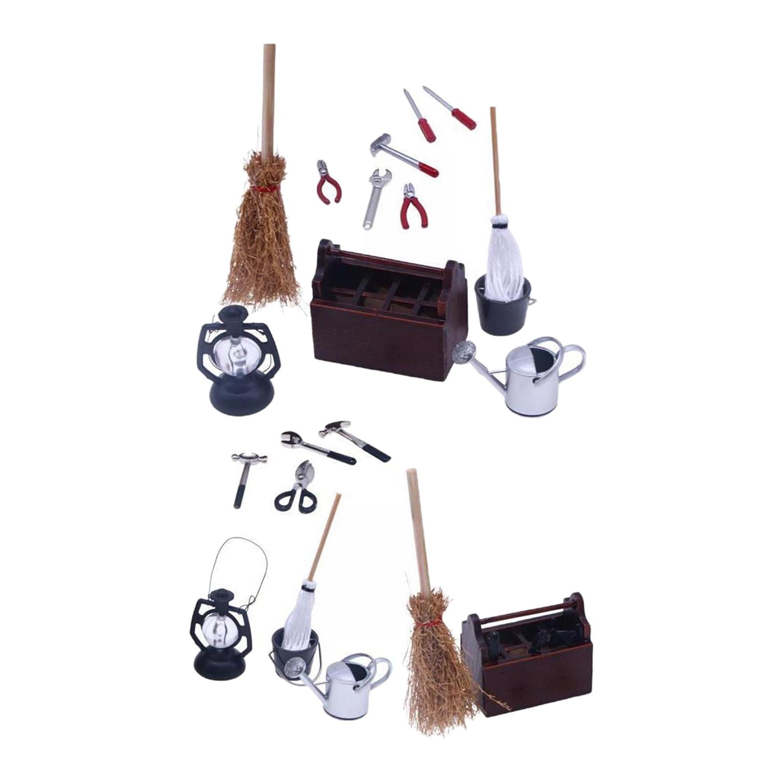1:12 Dollhouse Tools Set Miniature Scene Model for Lawn Decor Sunnimix ...