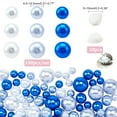 1box Vase Filler Kits included Round Plastic Imitation Pearl Beads ...