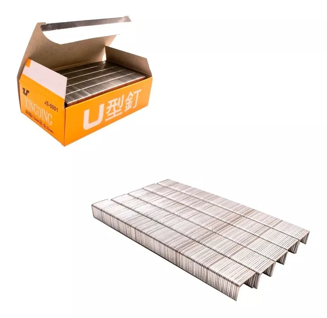Grapa Tipo U 1008f 8mm Uso Rudo Tapiceria Carpinteria 2400pc | Bodega ...