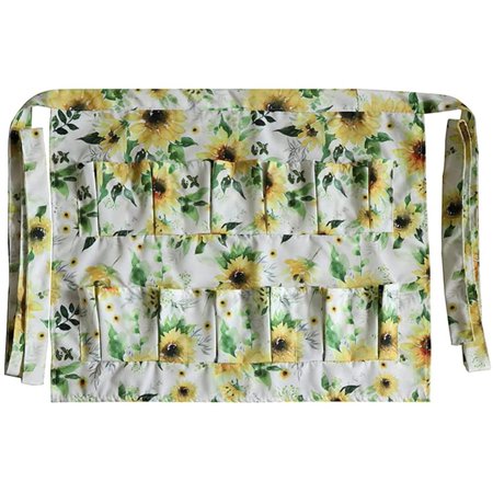 Jicidcha Chicken Egg Apron 12 Pockets Egg Collecting Gathering Apron ...