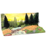"Overland Off-Road" Diorama with Forest Background for 1/64 Scale ...