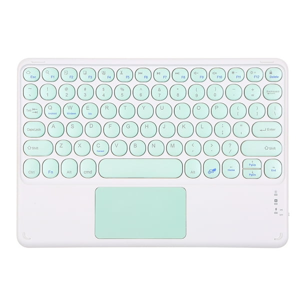 Amdohai BT Keyboard Rechargeable Button Mute Multi-system Compatibility ...