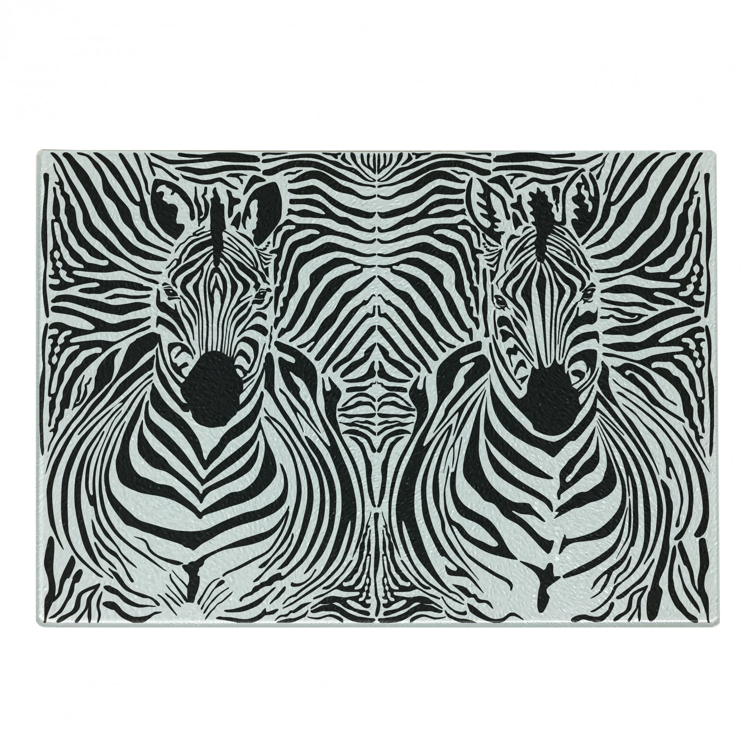 Zebra Print Cutting Board, Illustration Pattern Zebras Skins Background ...