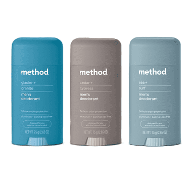 Method Men Aluminum Free Deodorant Variety Pack (sea And Surf, Juniper ...