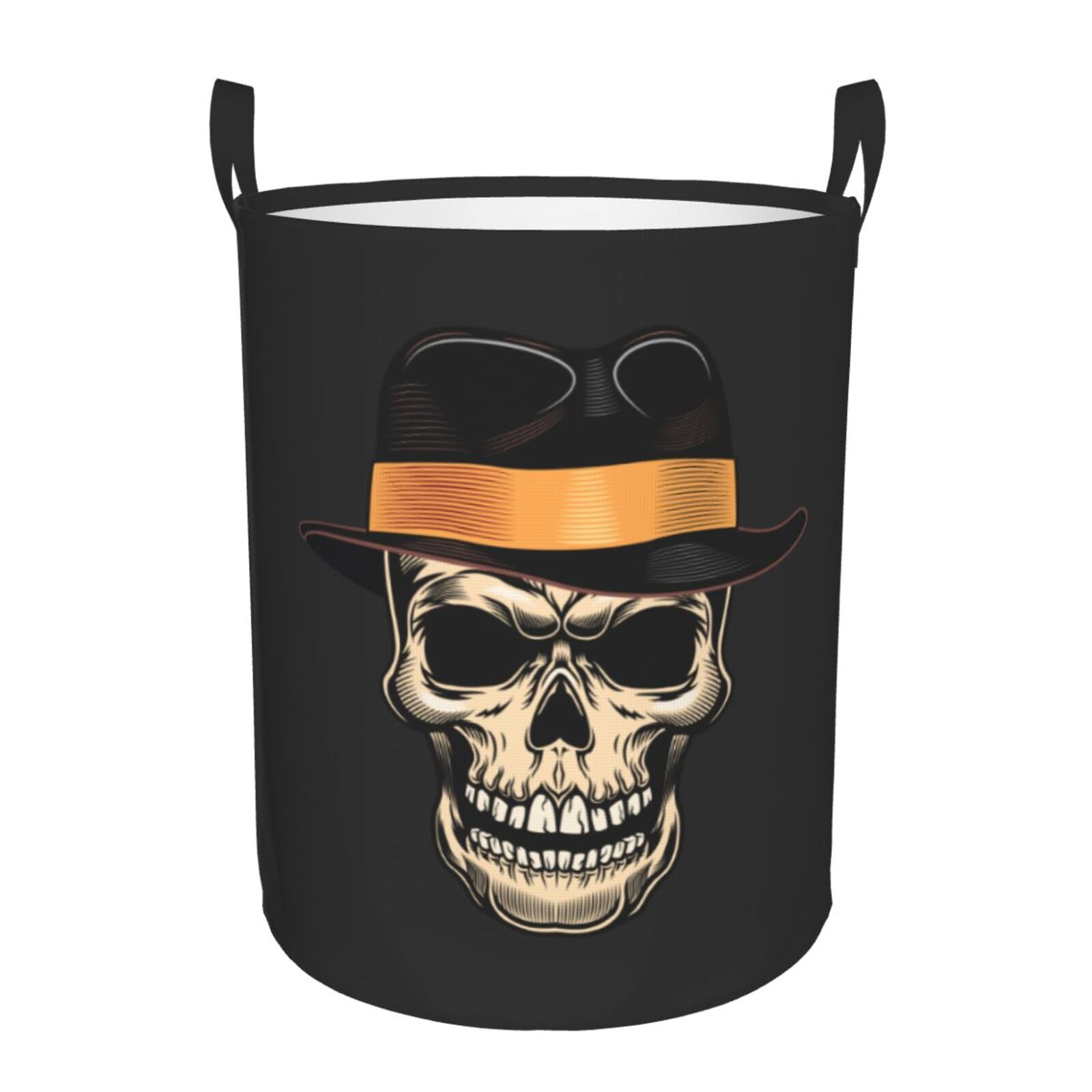 XMXT Collapsible Laundry Basket, Cartoon Colorful Skeleton Waterproof ...