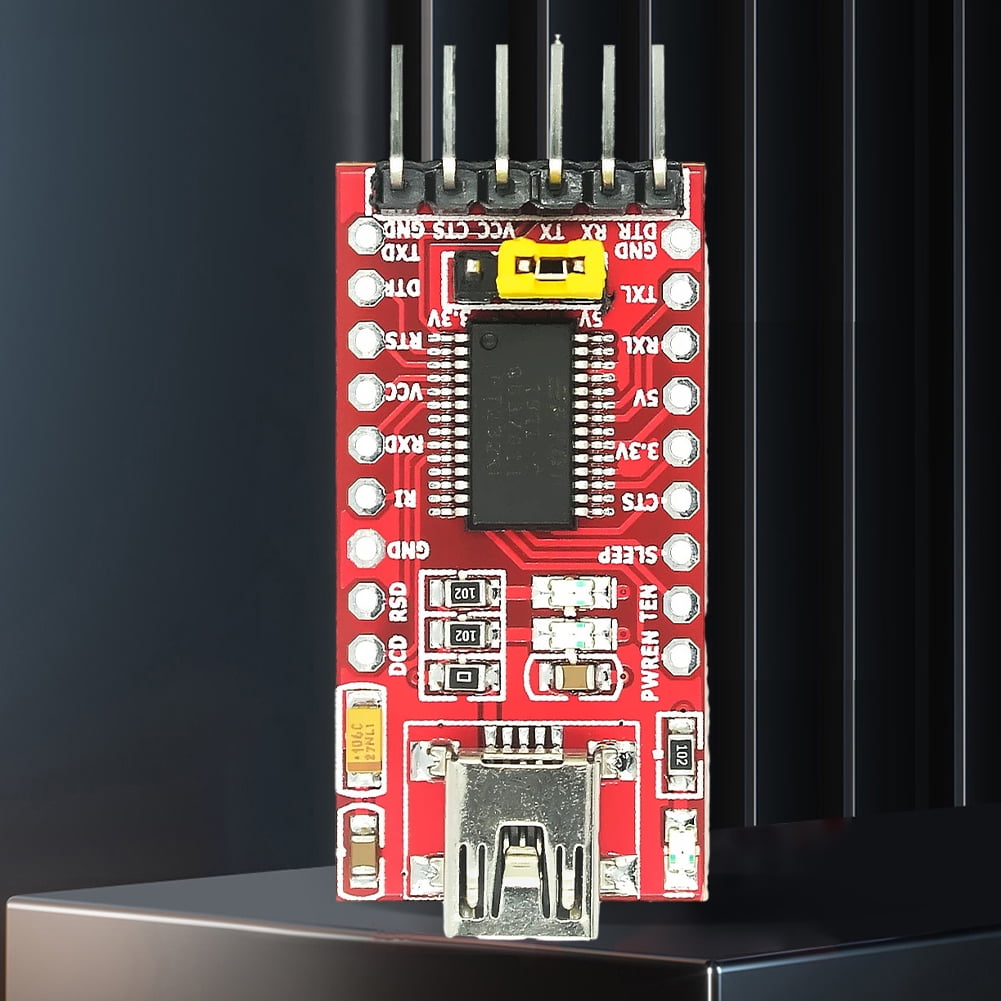 HiLetgo FT232RL FTDI Mini USB to TTL Serial Converter Adapter Module 3 ...