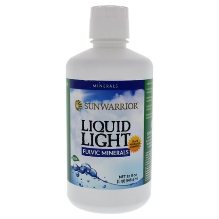 Light Fulvic Minerals Liquid by Sunwarrior for Unisex - 32 oz Dietary ...