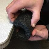 Blue Clamp Foam for Padding or Bumper Pre Cut Tube Cover Foam Clamp on ...