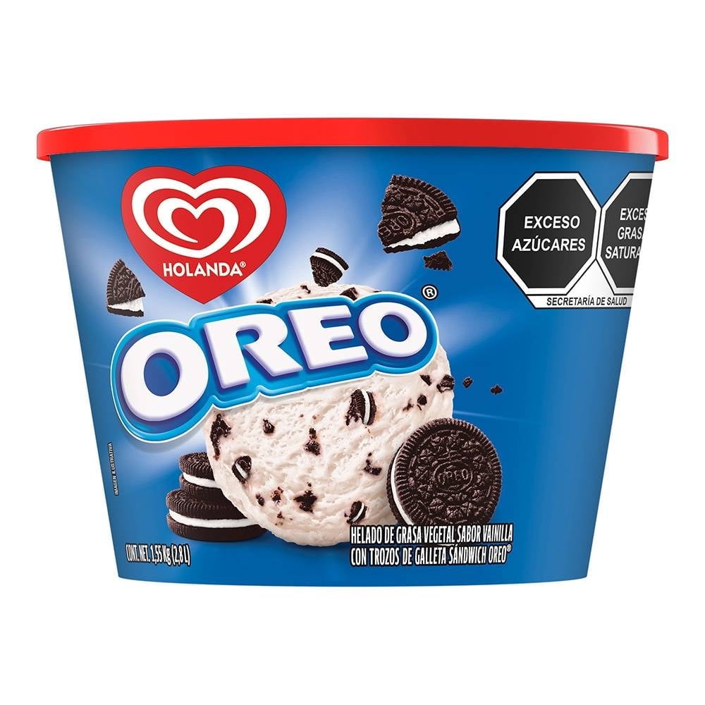 Helado Holanda Oreo 2.8 l | Walmart en línea