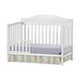 Child Craft 4-in-1 Convertible Baby Crib - White Wash - Sidney ...