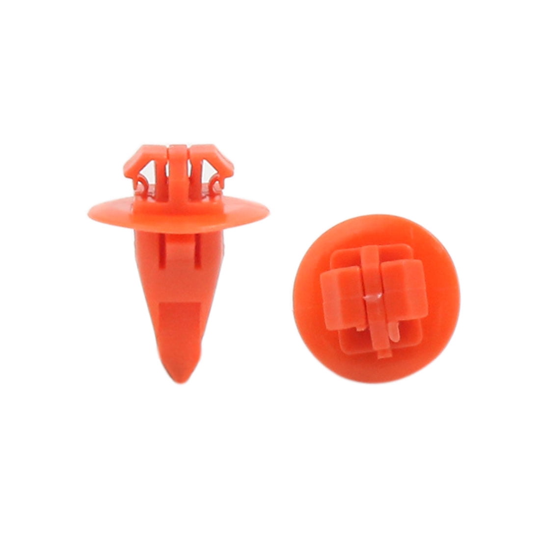 Unique Bargains 100pcs Fender Wheel Flare Clip Retainer Fastener Orange ...