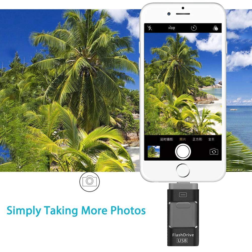 USB Flash Drive 32GB Memory Stick OTG Cell Phone External Storage ...