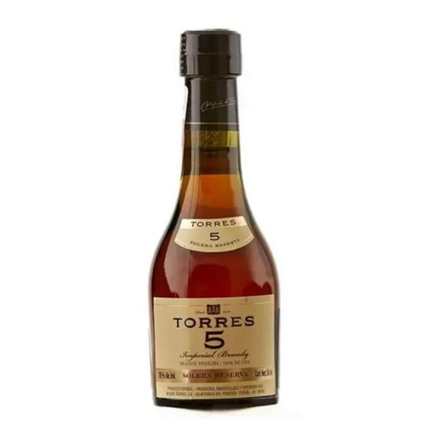 Pack de 4 Brandy Torres 5 Mini 50 ml | Bodega Aurrera en línea