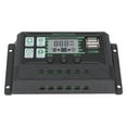 Solar Charge Controller Dual USB Automatic Identification PWM PV Panel ...
