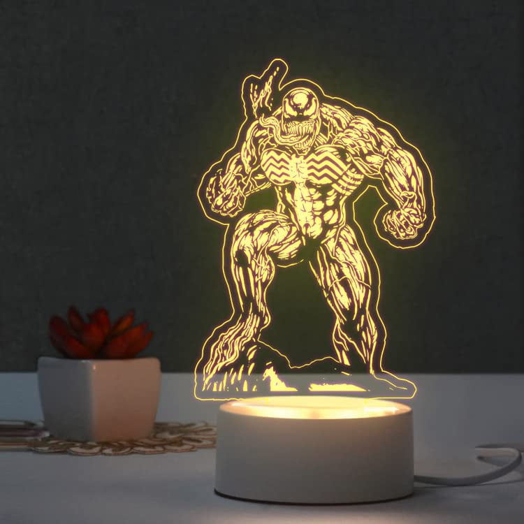 Click here for Unbranded Venom 3d Night Light For Kids Led Illusi... prices