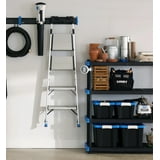 HART 17 Gallon Heavy Duty Stackable Latching Plastic Storage Bin ...