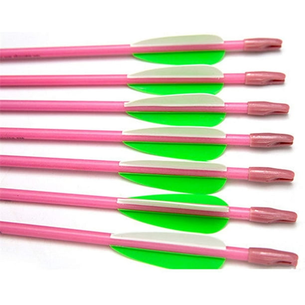 GPP 28" Pink Fiberglass Archery Target Arrows - Practice Arrow or Youth ...