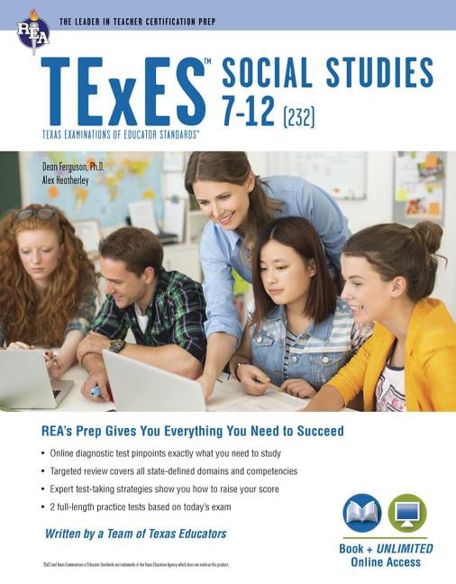 Texes Teacher Certification Test Prep: TExES Social Studies 7-12 (232 ...