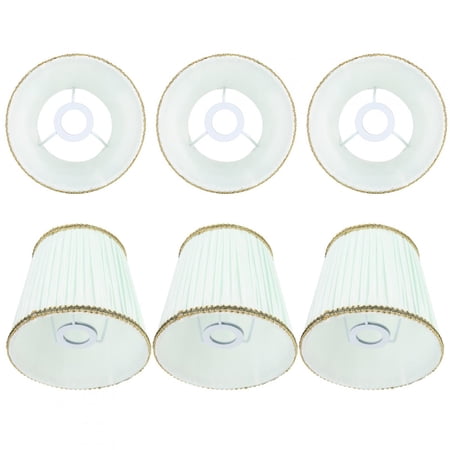 Light Transmission 6Pcs Metal + Cloth Material Lamp Cover, Lamp Shade ...