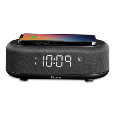 Multifunctional Bluetooth Wireless Charger Stand Alarm Clock Speaker ...