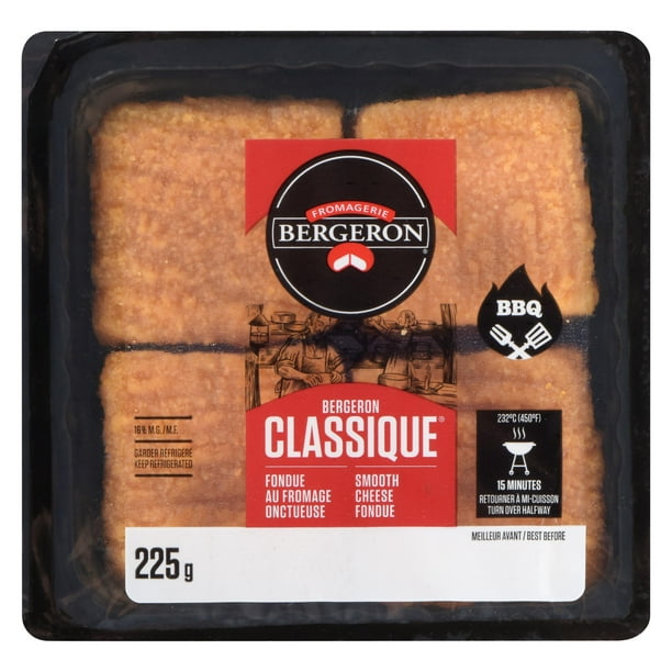 Fromagerie Bergeron Fondue Classic 36 % M.F. Creamy Cheeese, 225 g ...