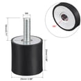M6 Rubber Mounts Shock Absorber Anti Vibration Isolators 25 x 25mm ...