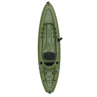 Sun Dolphin Journey 10' Sit-on Angler Kayak Olive, Paddle Included ...