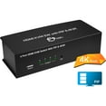 SIIG 4x1 USB HDMI KVM Switch - KVM / audio / USB switch - 4 ports ...