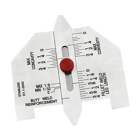 Automatic Weld Size Gauge Measure & Fillet Weld Ulnar Ruler | Walmart ...