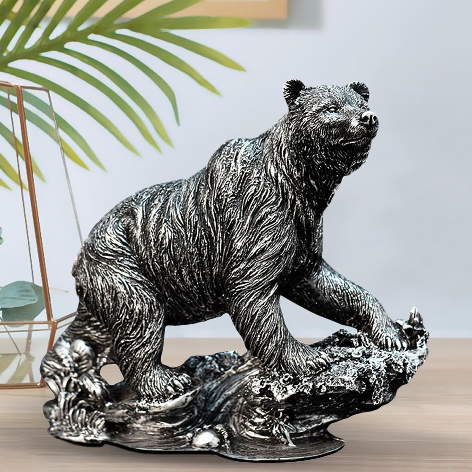 Nordic Bear Figurine Collectible Crafts Decoration Ornament Artwork ...