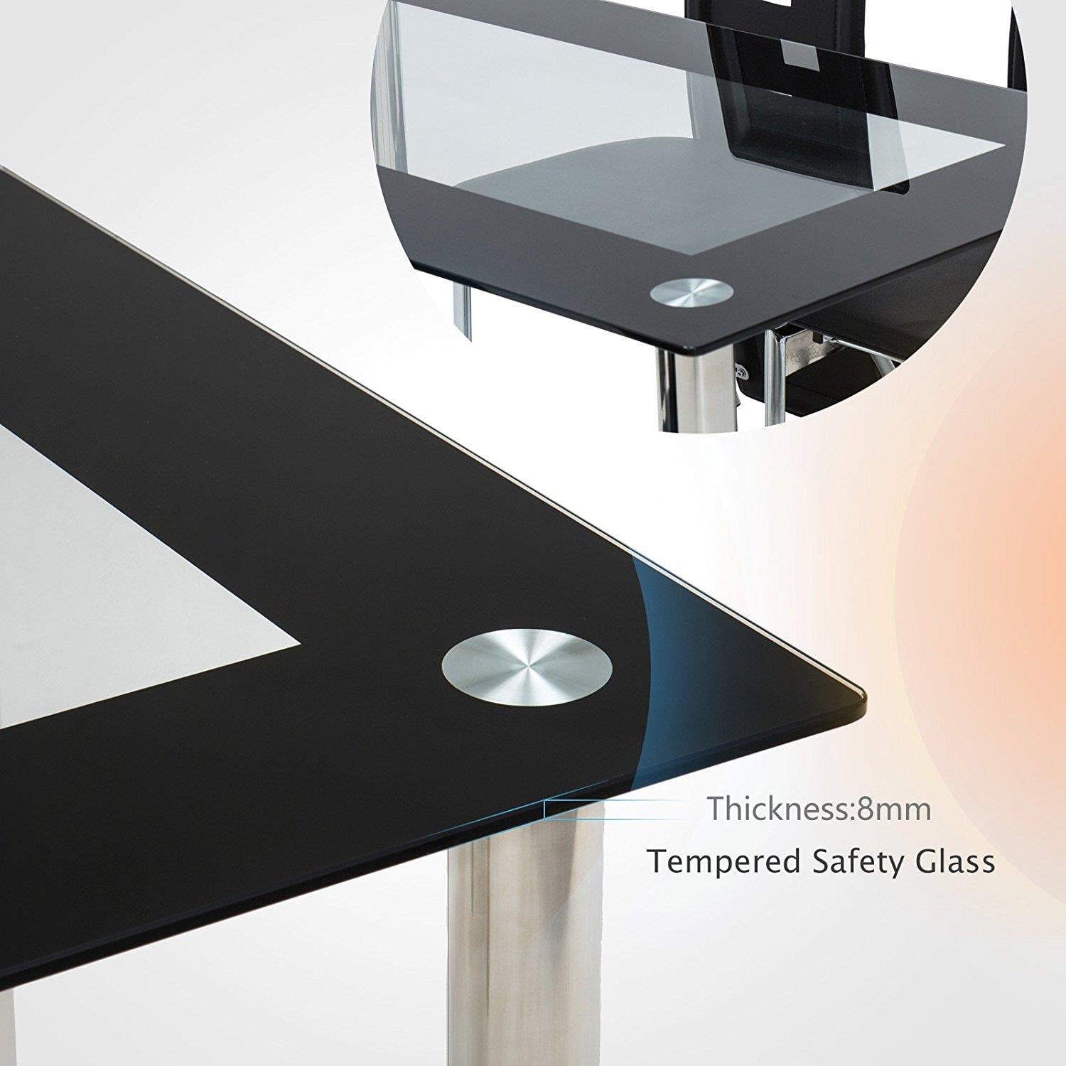 Nilkamal dining table glass store