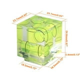 Hot Shoe Level Three Axis Bubble Spirit Level Camera Level Standard ...