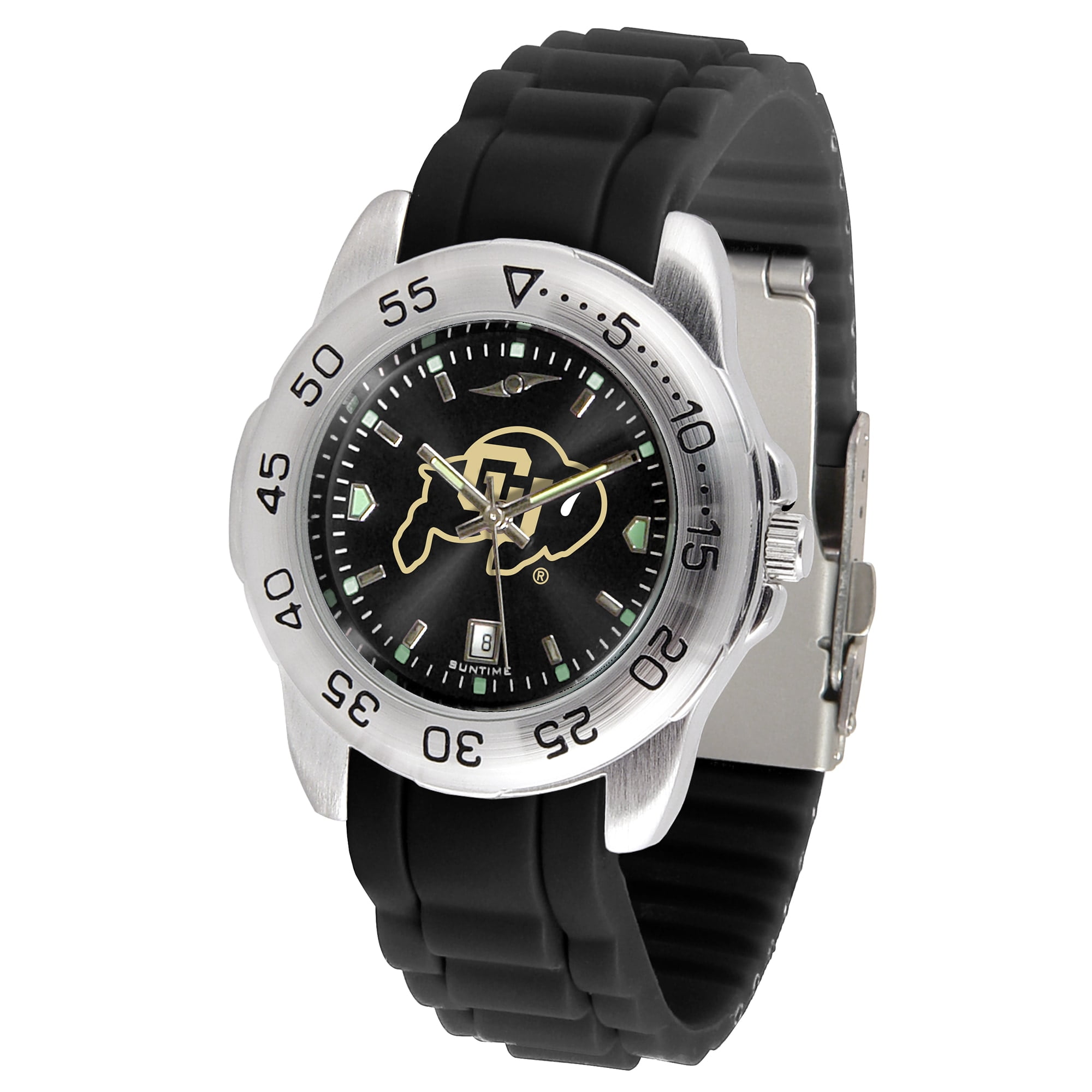 Black Colorado Buffaloes Sport AC AnoChrome Watch - Walmart.com