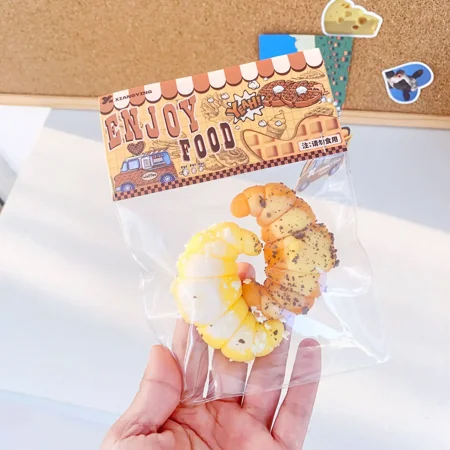 Squishy Food Creative Kids Fidget Toy Simulation exquisite Waffle Bread ...