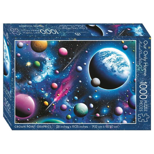 Crown Point Graphics Our Only Home Jigsaw Puzzle with Poster - 1000 ...