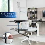 VIVO Chair-Mounted Full Motion 26x12in Keyboard & Mouse Tray ...