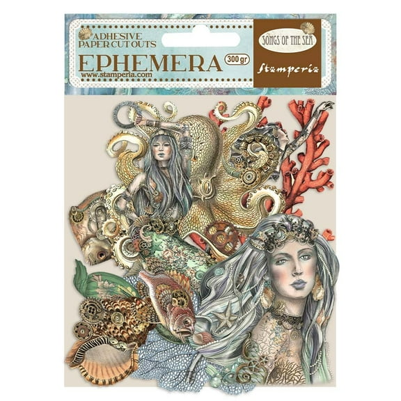 Stamperia Cardstock Ephemera Adhesive Paper Cut Outs-Romance Forever ...