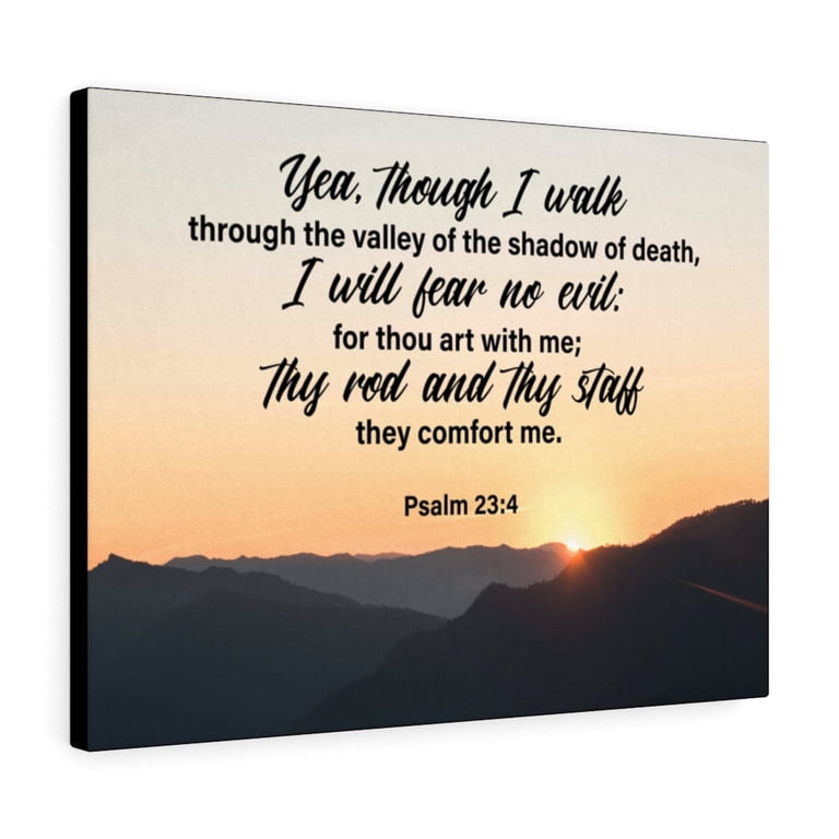 Psalm 23:4 Hd