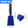 Cowbell with Handle Footballs Game Cheering Bells Hand Percussions ...